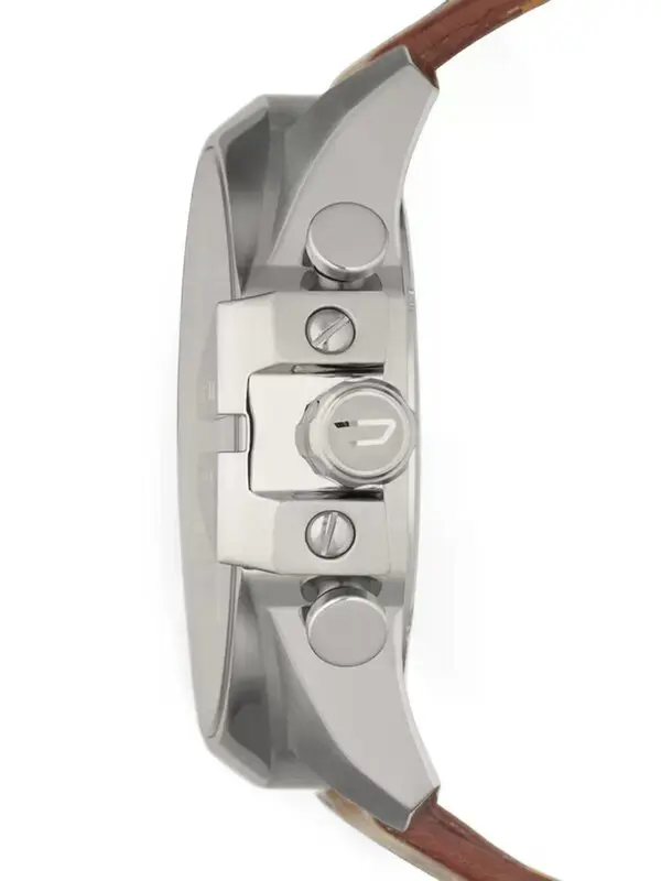 DIESEL® Mega Chief 51mm Watch - Grey