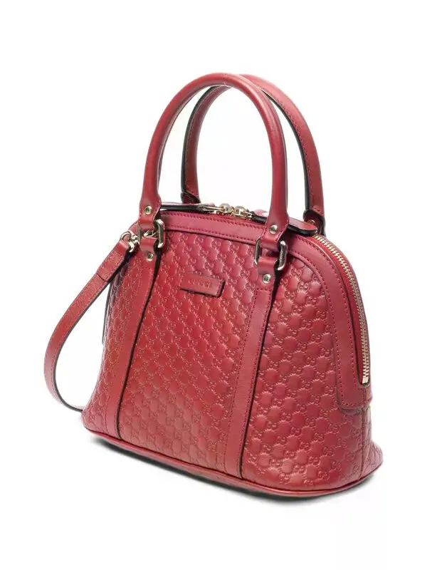 Gucci Mini Dome Microguccissima Tote Bag - Red