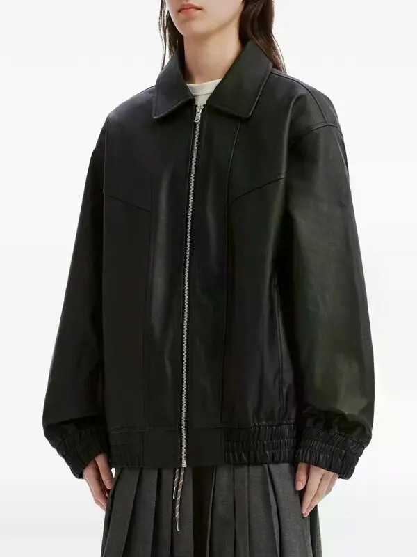TOUT A COUP Panelled Elasticated-trim Jacket