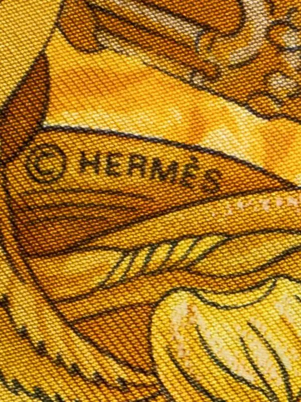 Hermès Au Pays De Cocagne Silk Scarf