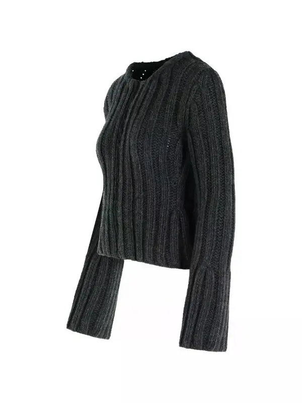 Khaite Janis Ribbed-knit Cardigan