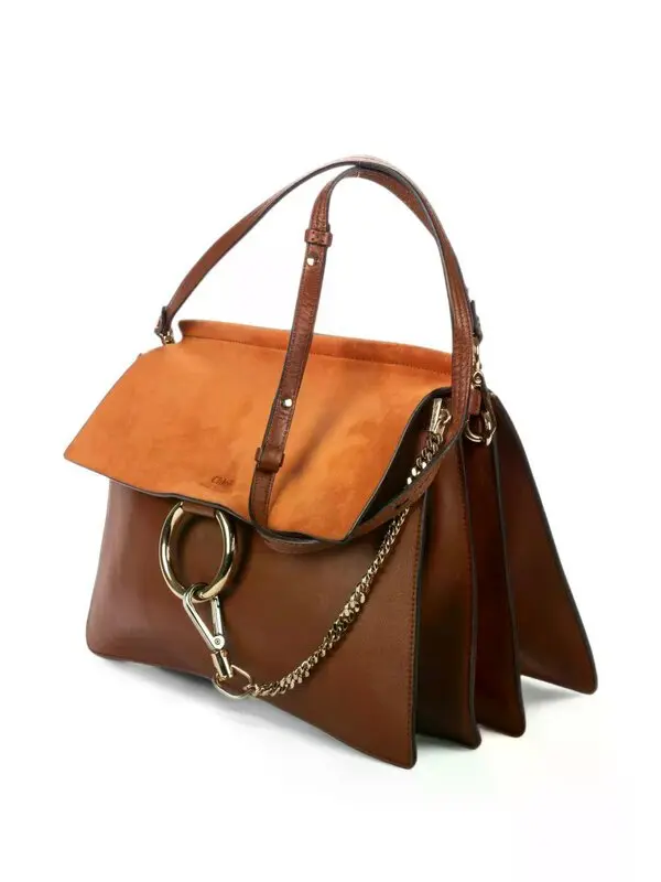Chloé Medium Faye Shoulder Bag - Brown