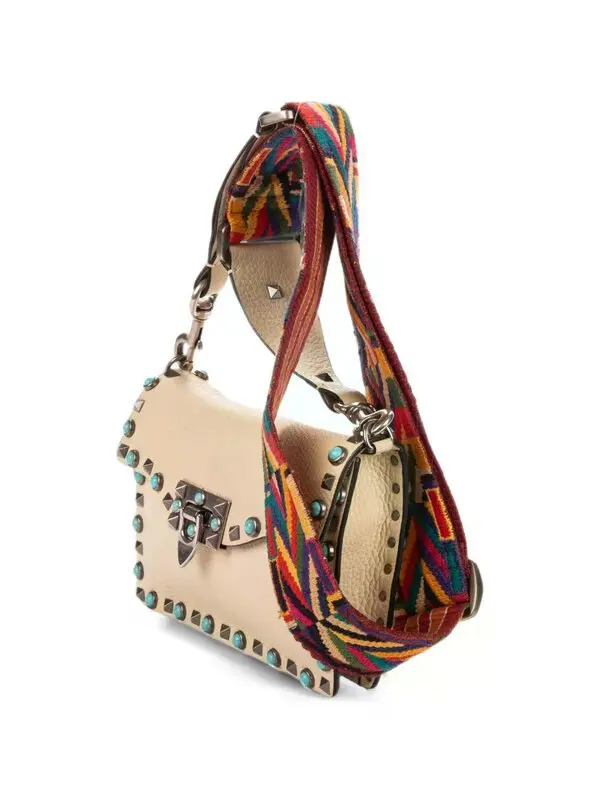 Valentino Garavani Rockstud Rolling Shoulder Bag