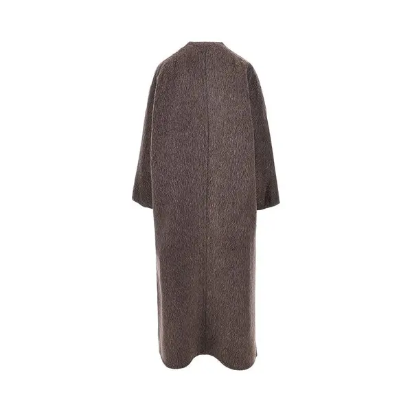 Max Mara Camel And Mohair Overized Coat