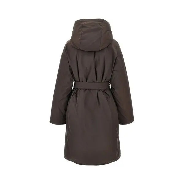 Max Mara Reversible Down Jacket With Belt