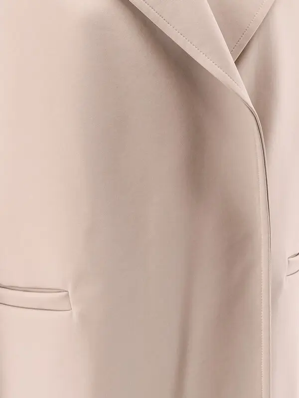 HEVO Adelfia Doublebreasted Nylon Trench