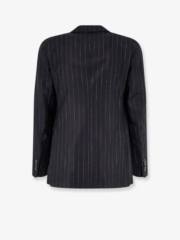 Tagliatore Singlebreasted Virgin Wool Suit With Pinstripe Pattern