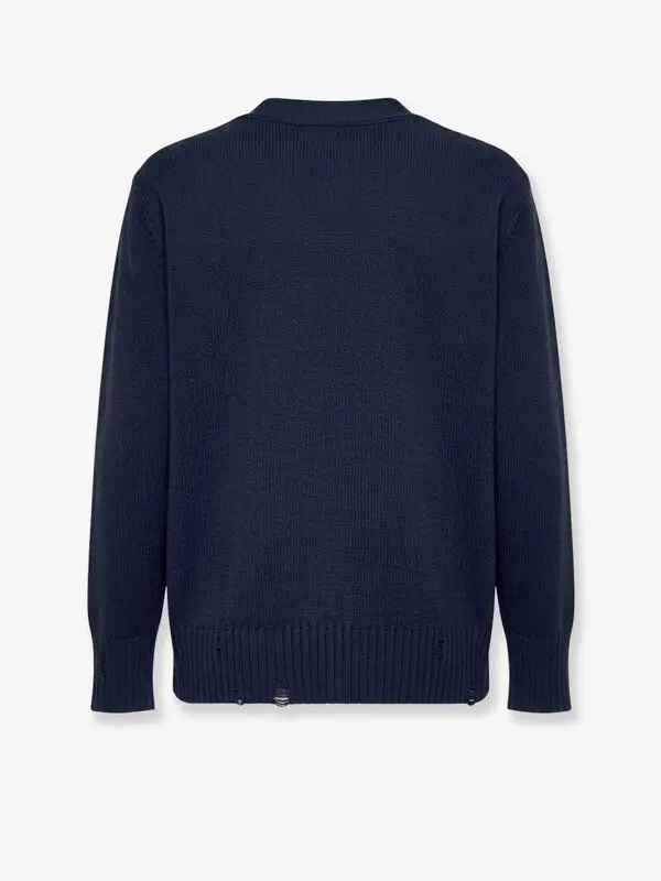 AMARANTO Wool And Cashmere Blend Cardigan