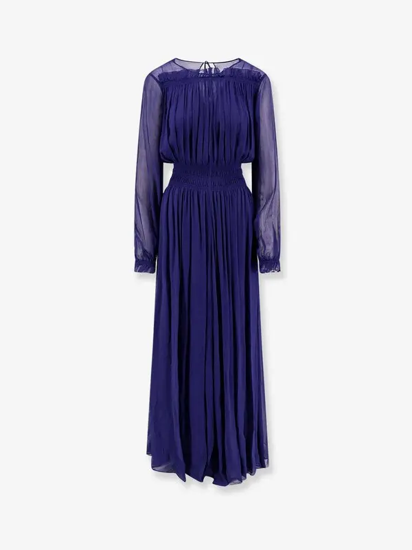 JOSEPH Silk And Viscose Blend Oliva Long Dress