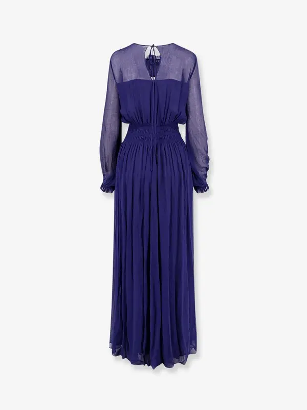 JOSEPH Silk And Viscose Blend Oliva Long Dress