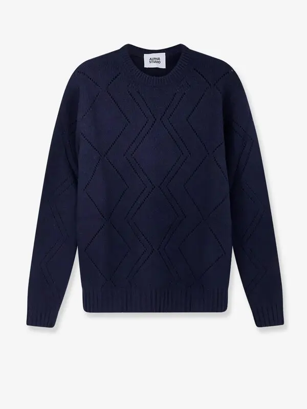 Alpha Studio Wool Blend Sweater