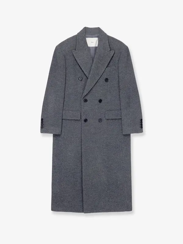 DUNST Wool And Cashmere Blend Doublebreasted Coat