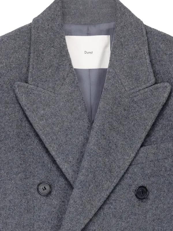 DUNST Wool And Cashmere Blend Doublebreasted Coat