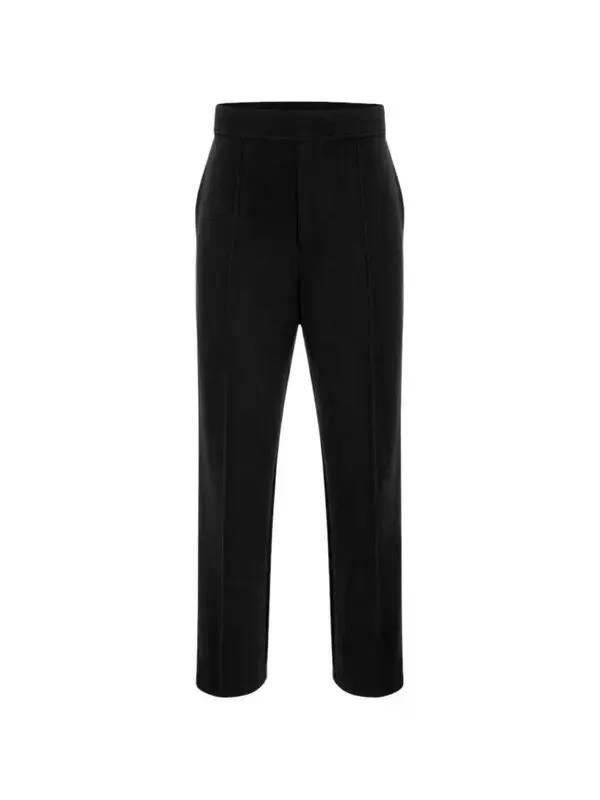 MACRON Asher Front-crease Track Pants - Black