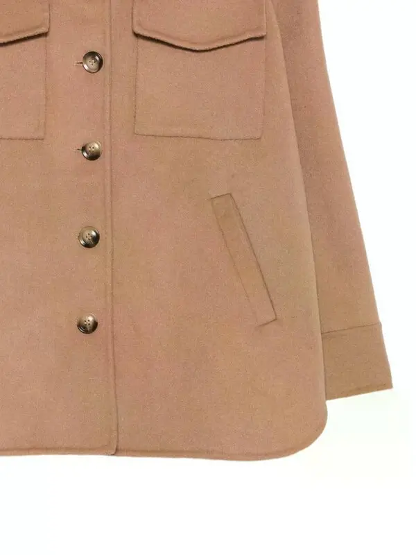AVA ADORE Faux-fur Collar Coat