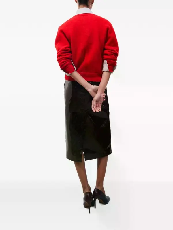 Tory Burch Patent Leather Skirt