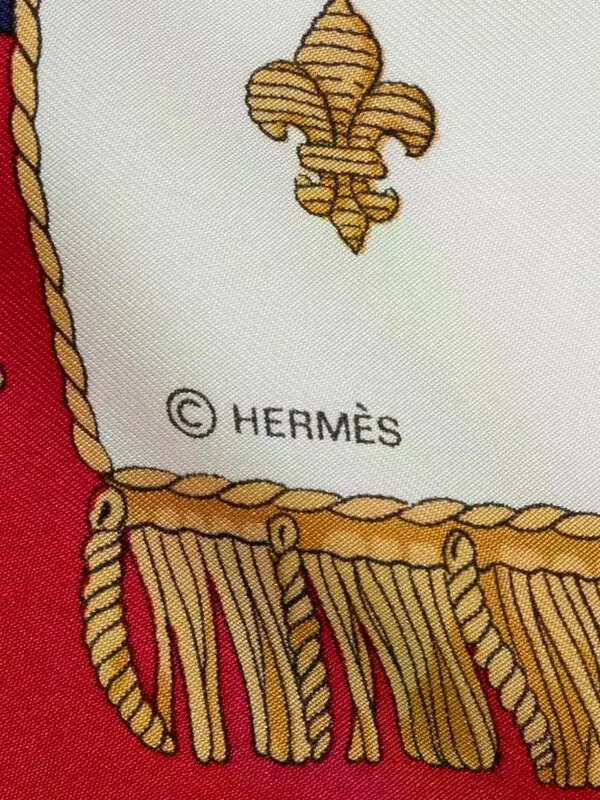 Hermès Graphic-print Scarf