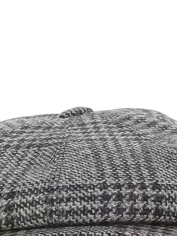 Tagliatore Check-pattern Wool-blend Flat Cap