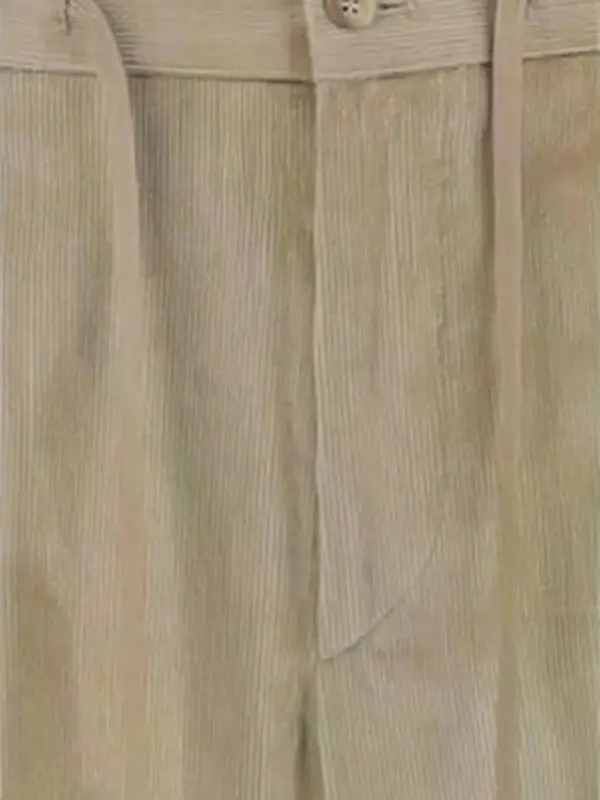 Tagliatore Drawstring Corduroy Trousers