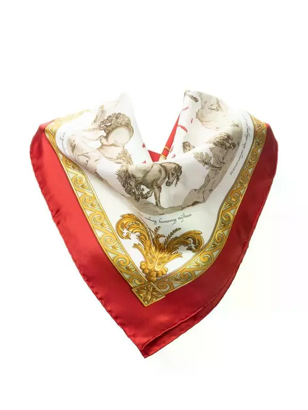 Hermès Courbettes & Cabrioles Scarf