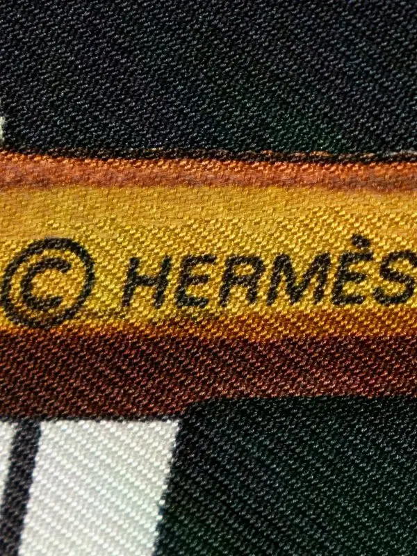 Hermès Passementerie Silk Scarf