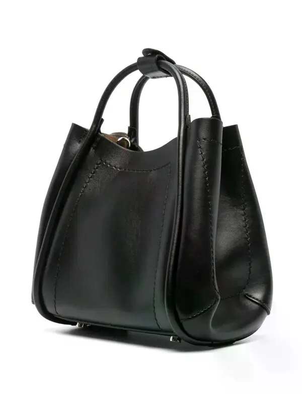 Max Mara Extra-small Leather Marine Bag - Black