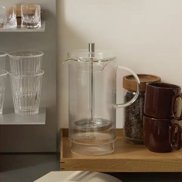 FERM LIVING Ripple Thermal French Press