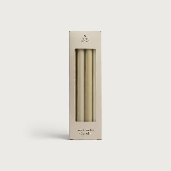 FERM LIVING Pure Candles Set Of 4