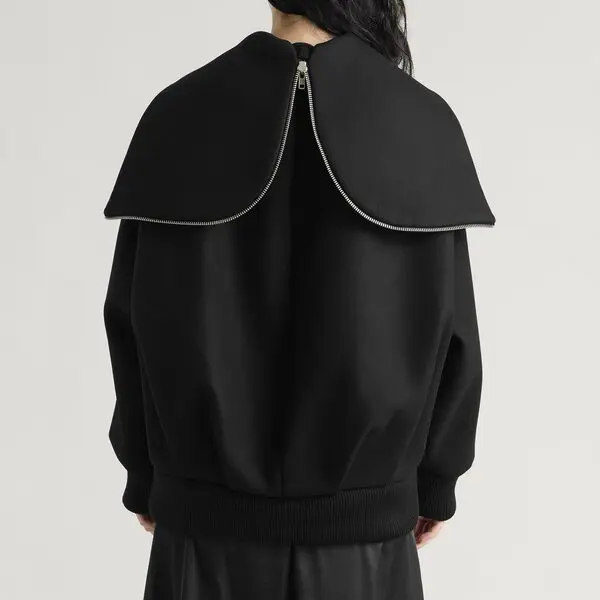 Simone Rocha Oversized Split Hood Jacket
