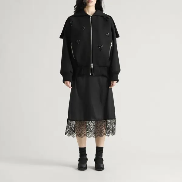 Simone Rocha Oversized Split Hood Jacket