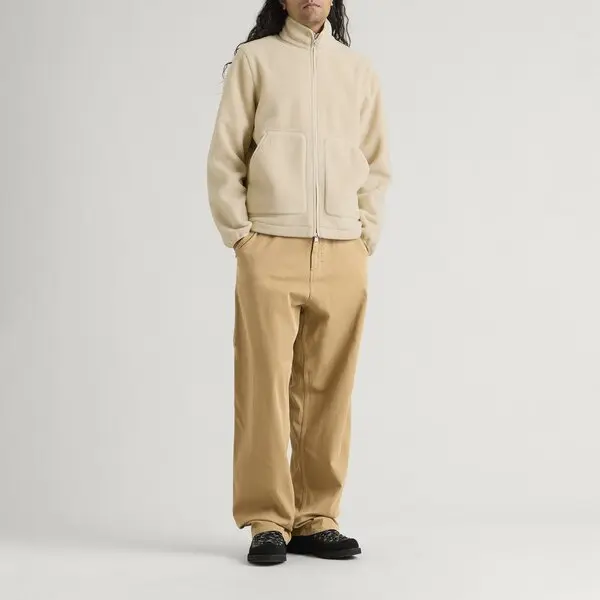 Moncler Zip Up Teddy Fleece - Beige