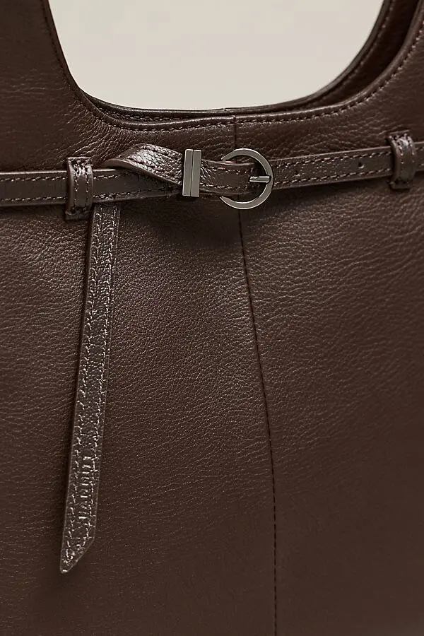 HAMMITT Tim Belted Leather Hobo Bag