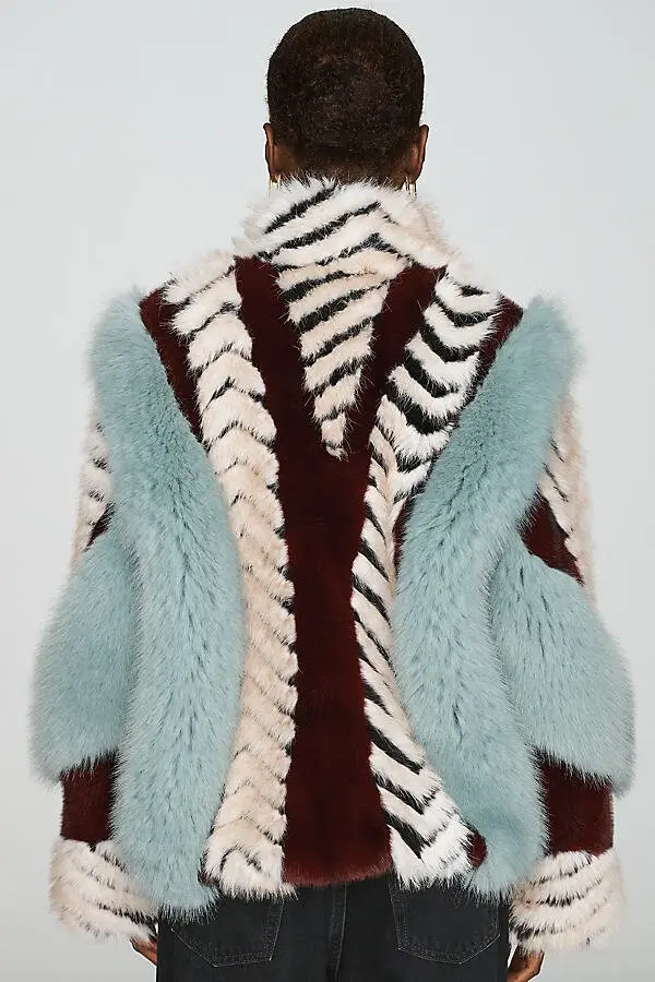AZALEA WANG Ez Faux Fur Jacket