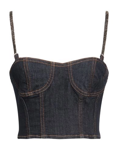 Liu Jo Top Size Cotton, Polyester, Elastane - Blue
