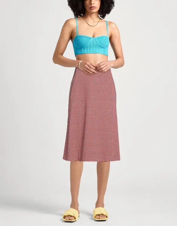 Marni Midi Skirt Size Viscose, Polyamide, Elastane