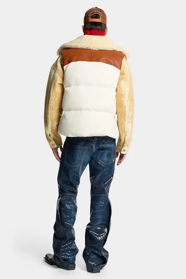 Dsquared2 Dark Iced Paillettes Ski Jeans