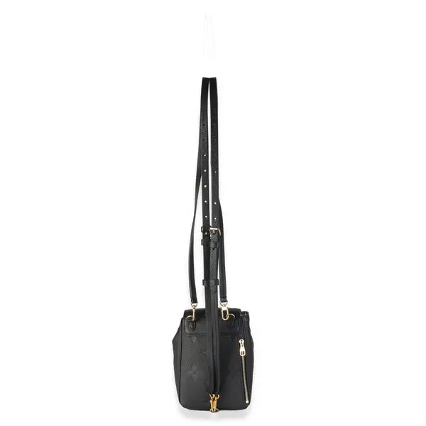 LOUIS VUITTON Giant Monogram Empreinte Tiny Backpack - Black