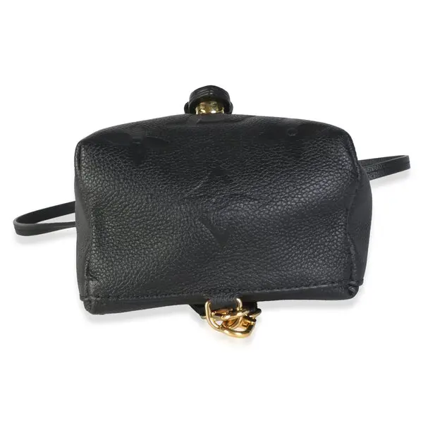LOUIS VUITTON Giant Monogram Empreinte Tiny Backpack - Black