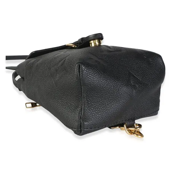 LOUIS VUITTON Giant Monogram Empreinte Tiny Backpack - Black