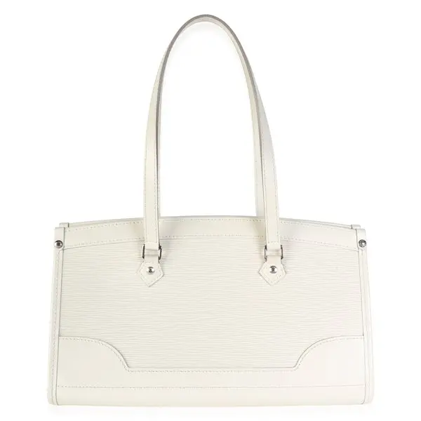 LOUIS VUITTON Vintage Ivorie Epi Madeleine Pm - White