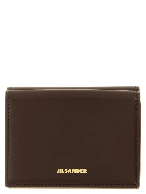 JIL SANDER Mini Leather Wallet