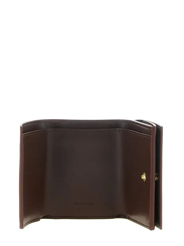 JIL SANDER Mini Leather Wallet
