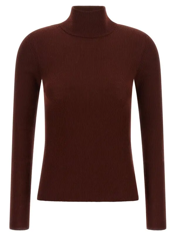 Max Mara Cavallo' Turtleneck Sweater - Multicolor