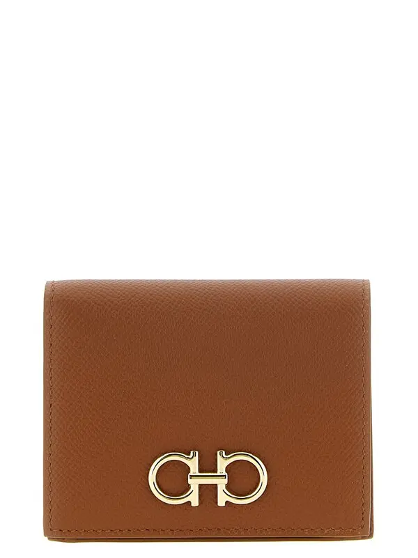 FERRAGAMO Gancini' Compact Wallet