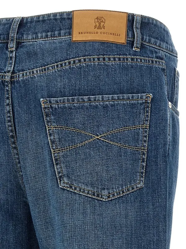 Brunello Cucinelli Leisure Fit' Denim Jeans