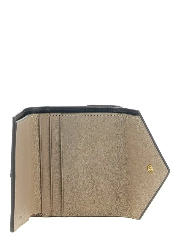 Chloé Envelope' Small Tri-fold Wallet - Cream