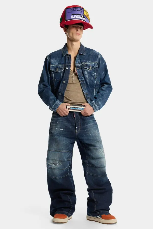 Dsquared2 Dark Dirty Snowboard Fit Jeans