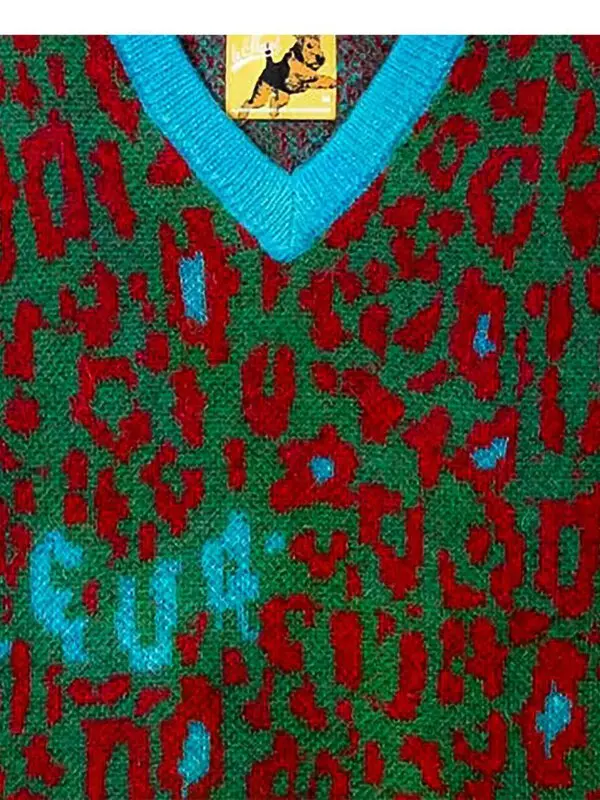 GOLF LE FLEUR* Fleur Camo Sleeveless Sweater