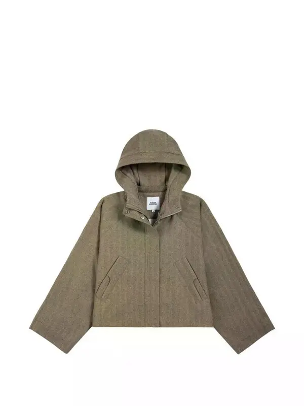FUTURE CLASSICS Herringbone-pattern Hooded Jacket