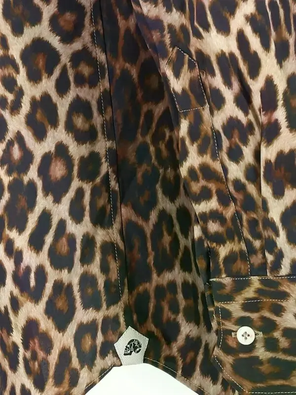 GABRIELE PASINI Leopard-print Shirt